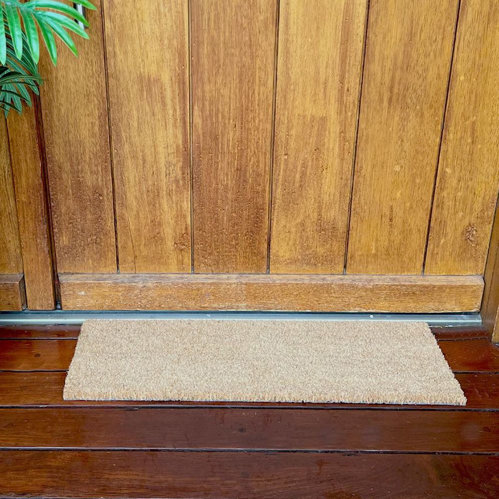 Felpudo Coco Liso 25 x 75 cm – Potiers Home