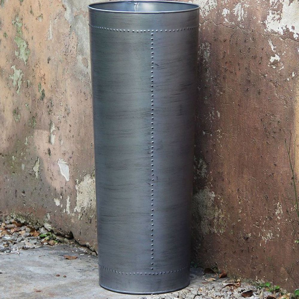 Macetero Silver Antique 76x30 cm – Potiers Home