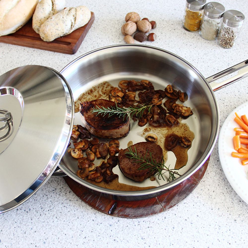 Sartén Con Tapa 28 cm – Potiers Home