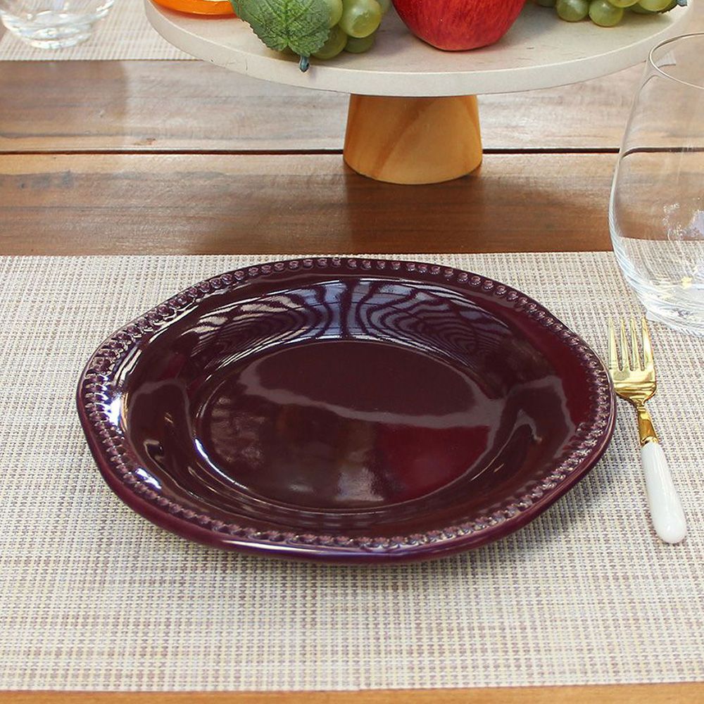 Plato Postre Queen Violeta – Potiers Home